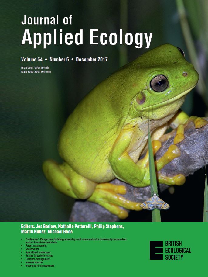 Issue 54:6 – The Applied Ecologist