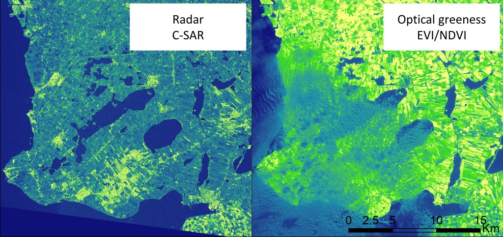 New radar satellite imagery tracks agricultural land use intensity at ...