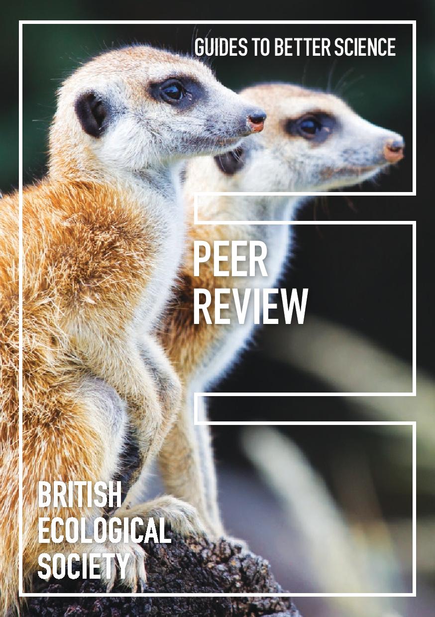 Quality in peer review: tools and resources – The Applied Ecologist